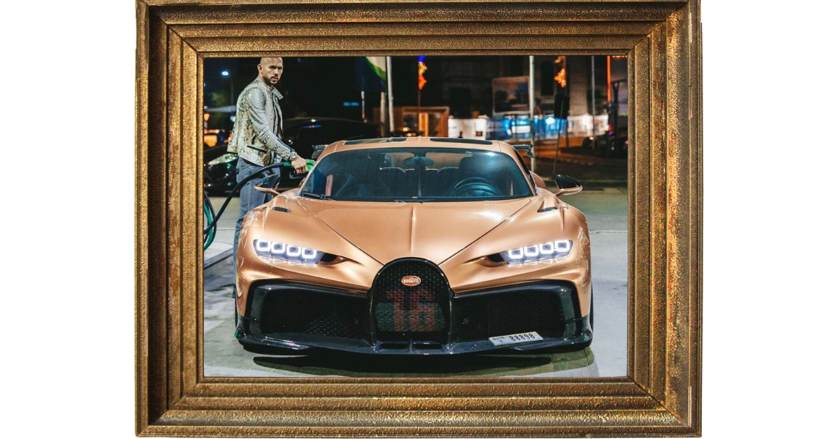 “Bad Man Copper” Bugatti Chiron Pur Sport owned by Andrew Tate is still ...